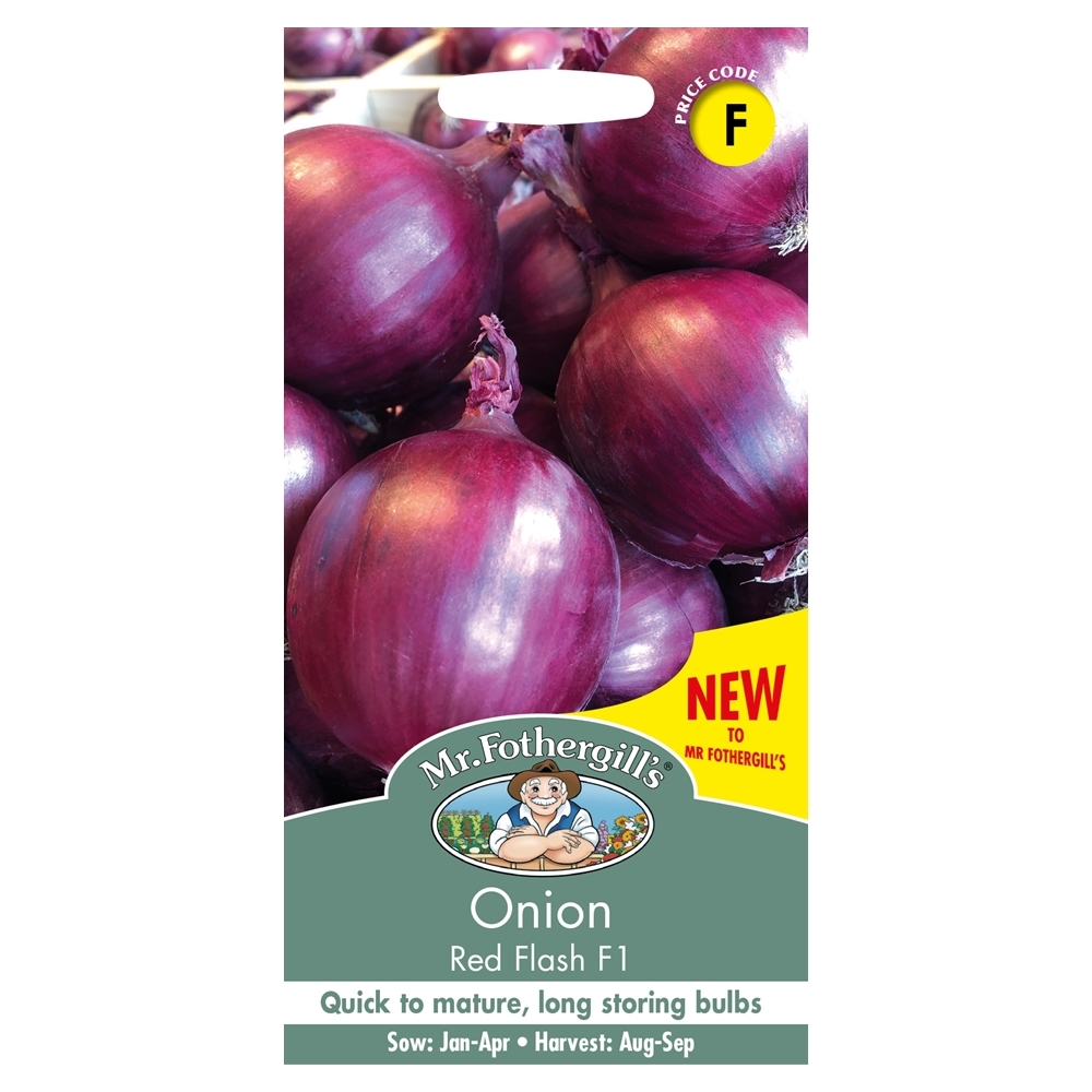 Onion Red Flash F1 Seeds