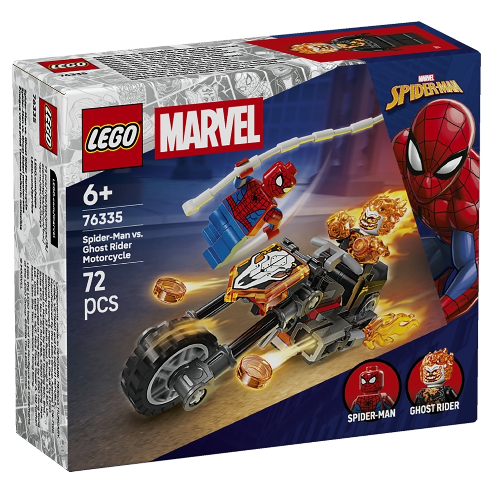 LEGO® Super Heroes | Spider-Man vs. Ghost Rider Motorcycle