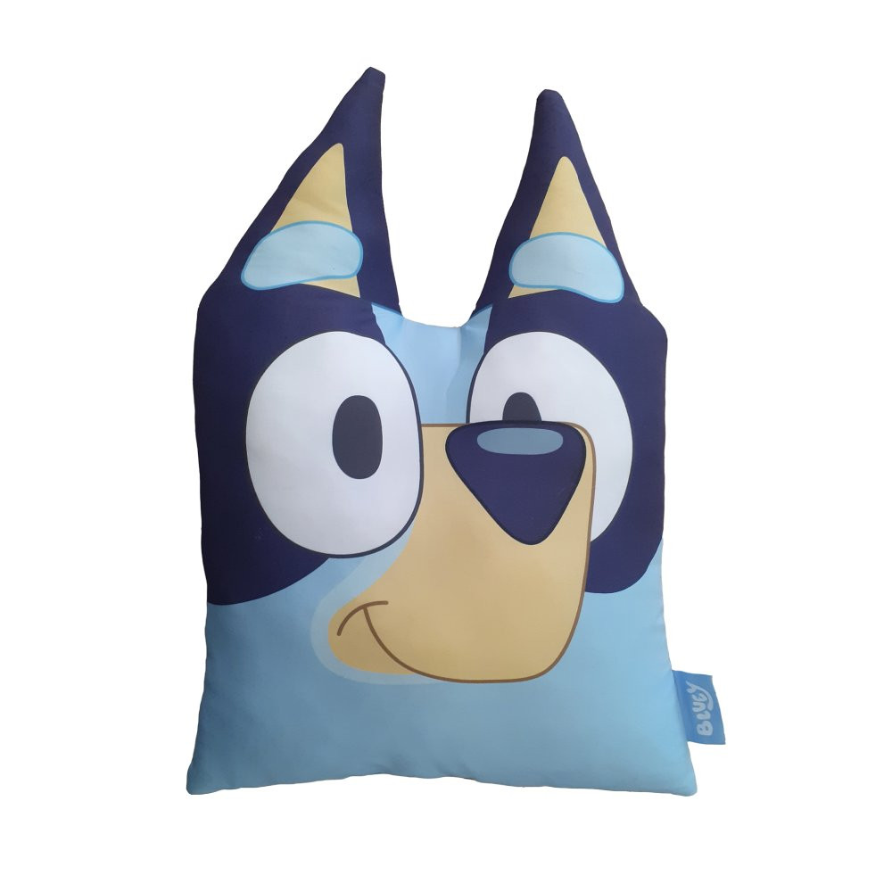 Bluey Smile Shaped Cushion