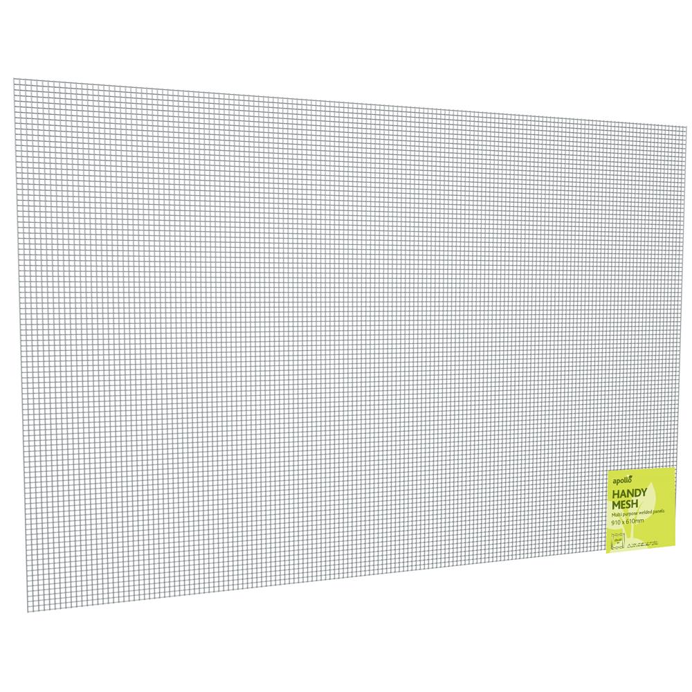 25mm x 25mm Handy Mesh Panel Galvanised