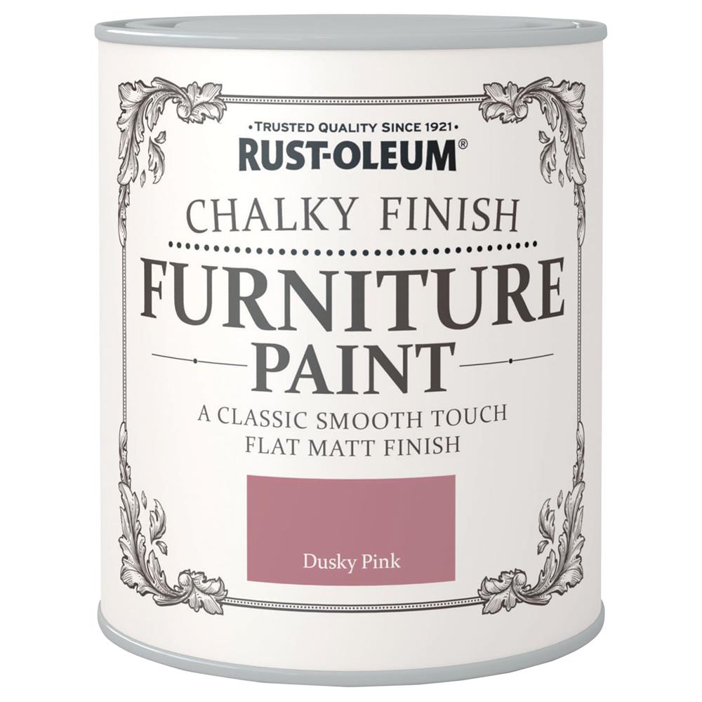 Rust-Oleum Furniture Paint - Dusky Pink 750ml